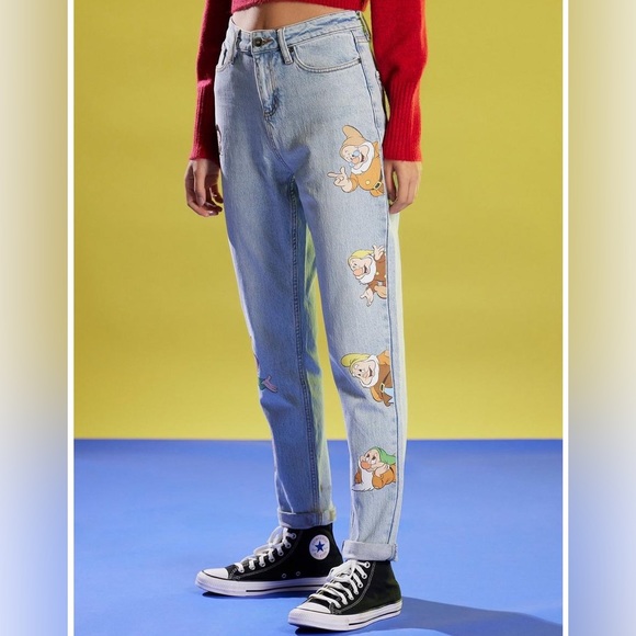 Disney | Jeans | Disney Snow White Seven Dwarf Jeans New | Poshmark